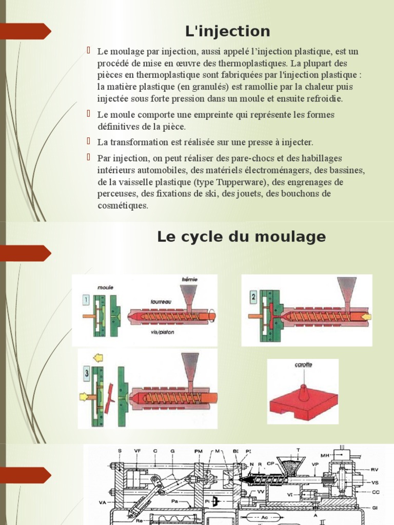 Presse A Injection | PDF | Génie des procédés | Industries