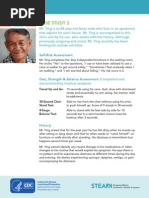 FRAT Falls Risk Assessment Guide | PDF | Balance (Ability) | Physical ...