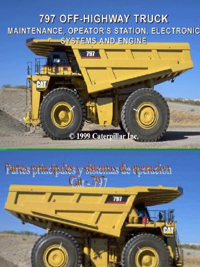 Cat 797 Trabajo 4 | PDF | Turbocompresor | Bomba