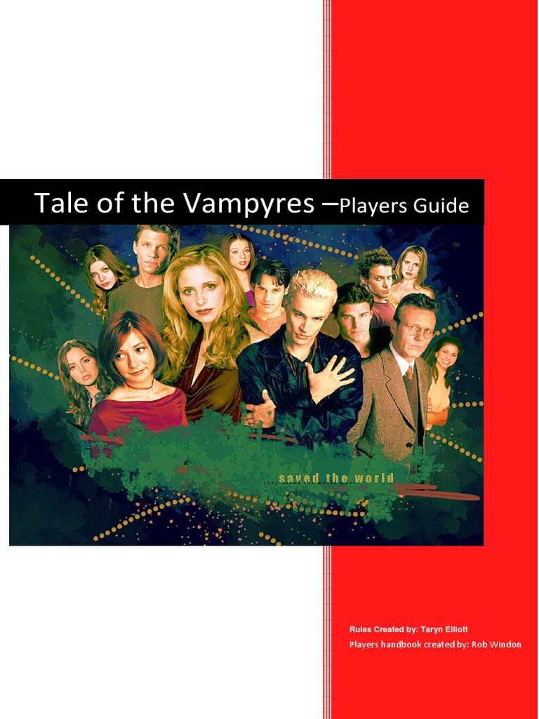 Tale of The Vampyres Rule Book 1.1 | PDF | Werewolves | Vampires