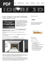Luzes IES Tutorial | PDF | SketchUp | Programas