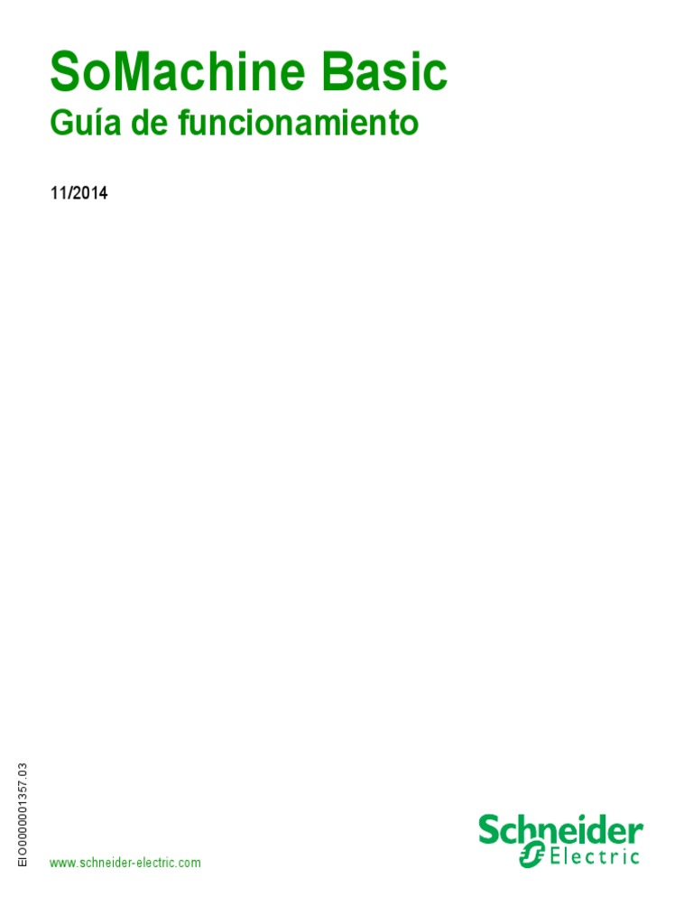 Guia de Funcionamiento de Somachine Basic PDF | PDF | Básico | Programa ...