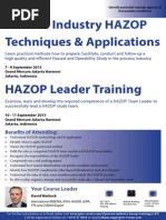 Template Hazid Report | PDF | Natural Gas | Hazards