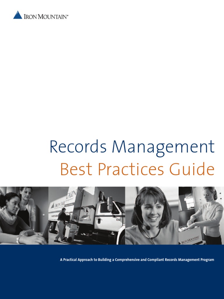 Records Management Best Practices Guide | PDF | Records Management ...