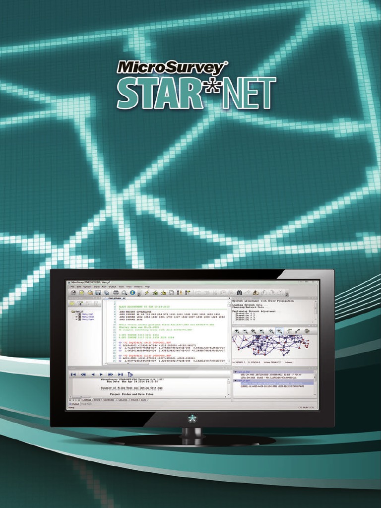 Starnet | PDF | Surveying | Auto Cad