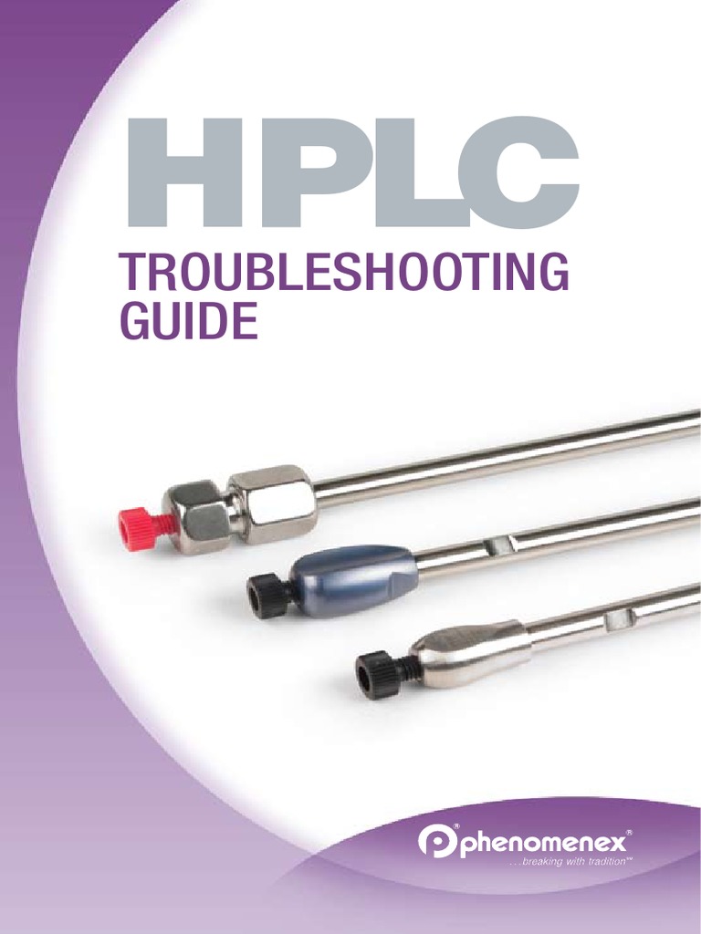 Hplc Troubleshooting Guide Pdf High Performance Liquid Chromatography Chromatography