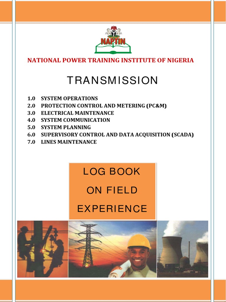 Complete Transmission Log Book PDF | PDF | Electric Power System ...