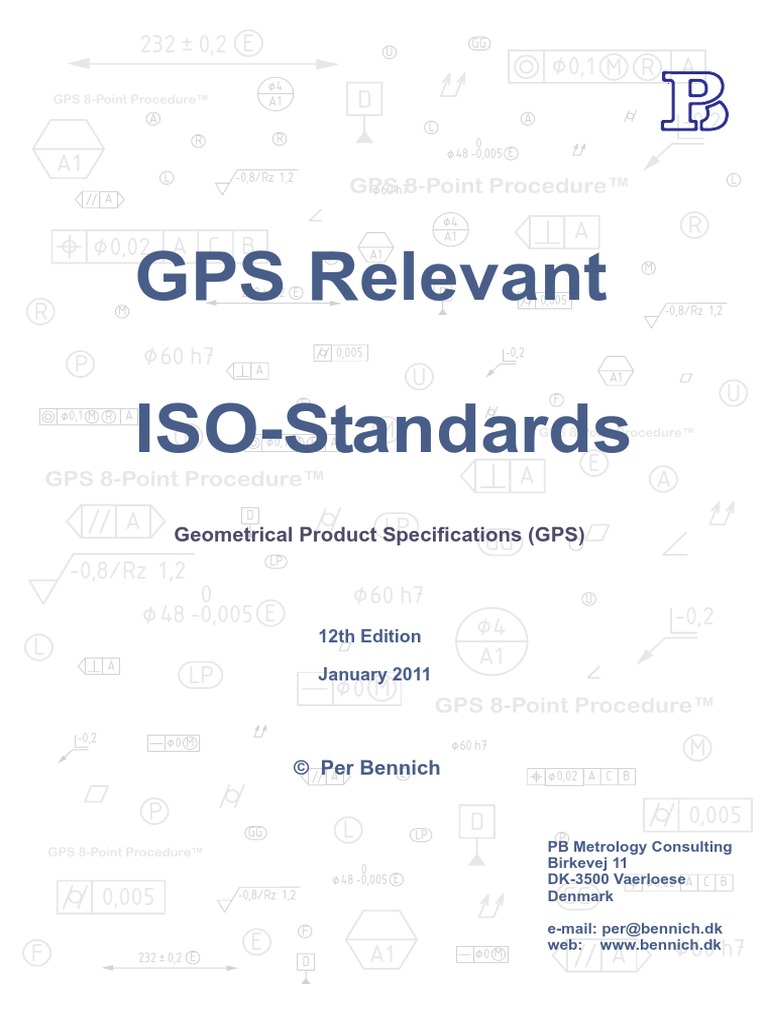 ISO GPS Standards List | PDF | Engineering Tolerance | Screw