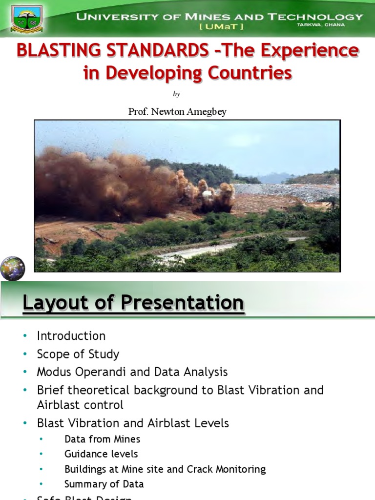 Blasting Standards | PDF | Brick | Concrete