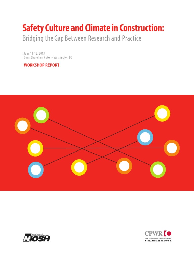 CPWR Safety Culture Final Report | PDF | Attitude (Psychology) | Safety