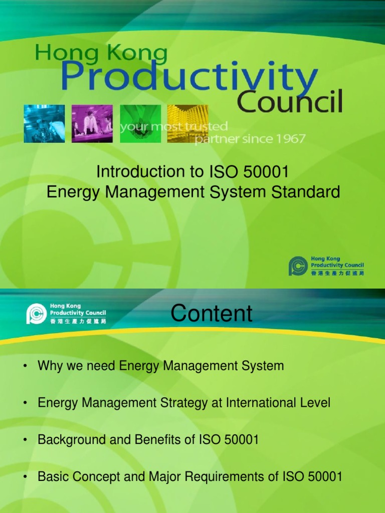 Overview of ISO 50001 Energy Management | PDF | Efficient Energy Use ...