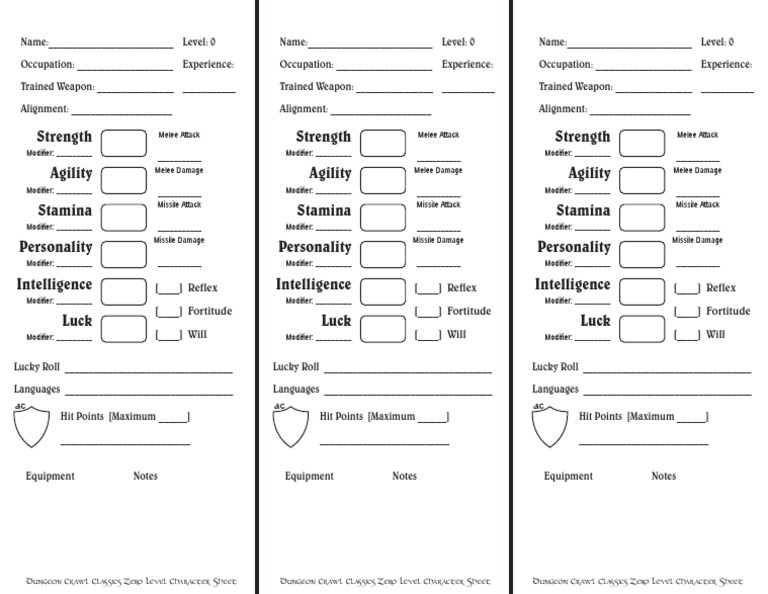 DCC Zero Level Sheet | PDF