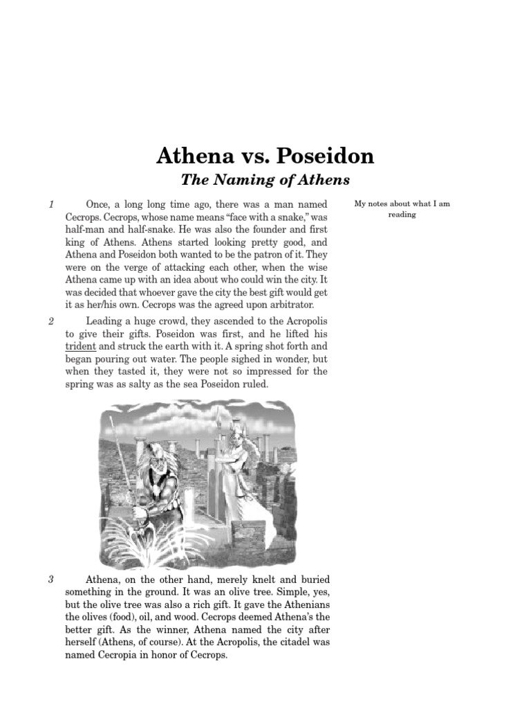 The Naming of Athens | PDF