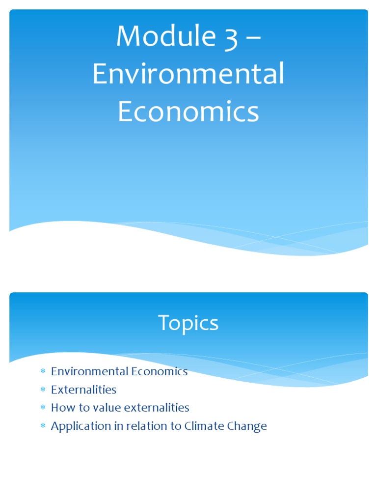 Module_3_-_Environmental_Economics.pdf | Externality | Emissions Trading