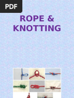 Ropemanship and Knot Tying | PDF | Rope | Knot