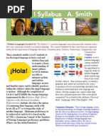 6th Grade French Course Overview | PDF | Homework | Teaching