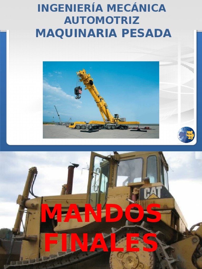 Análisis técnico de los diferentes tipos de mandos finales utilizados ...
