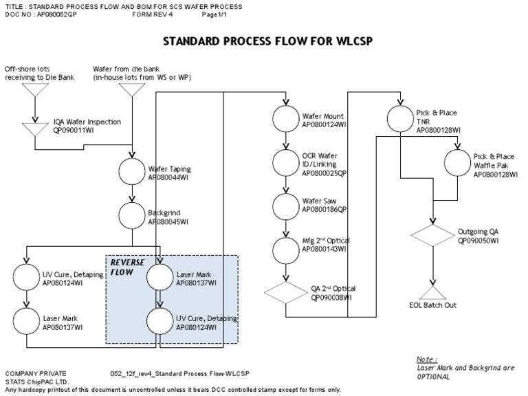 Standard Process Flow | PDF