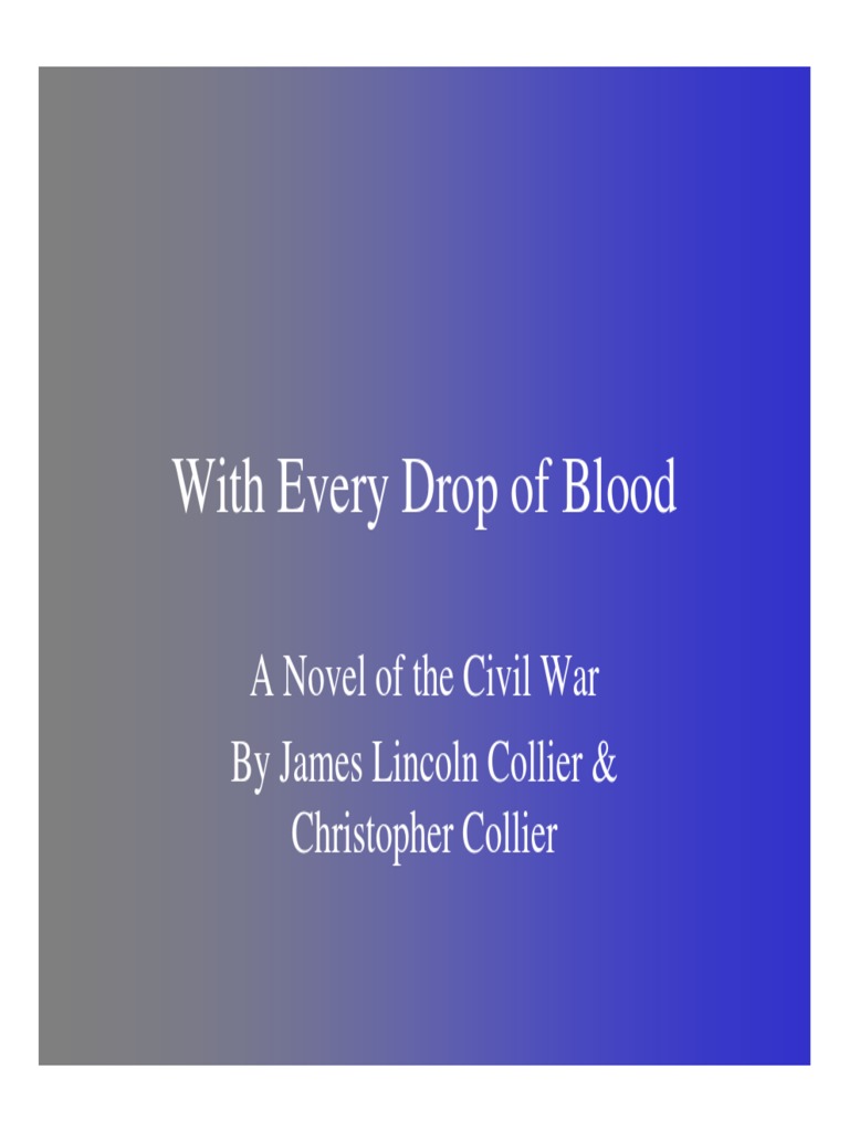 With Every Drop of Blood | PDF | Battle Of Appomattox Court House ...