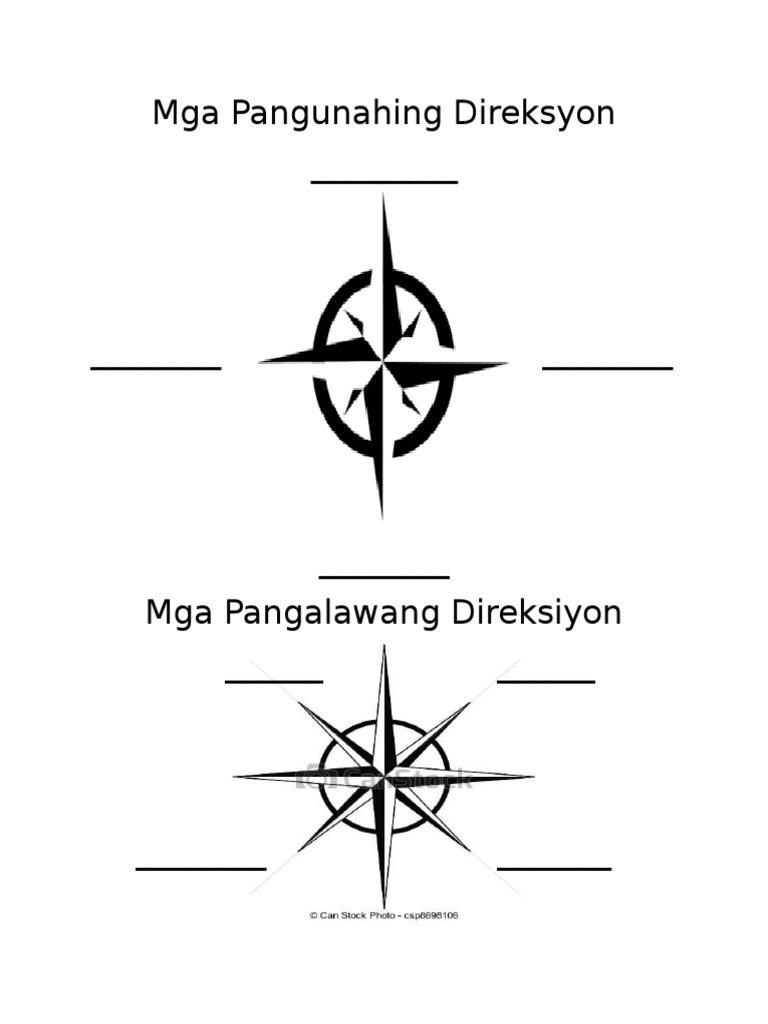 Mga Pangunahing Direksyon | PDF
