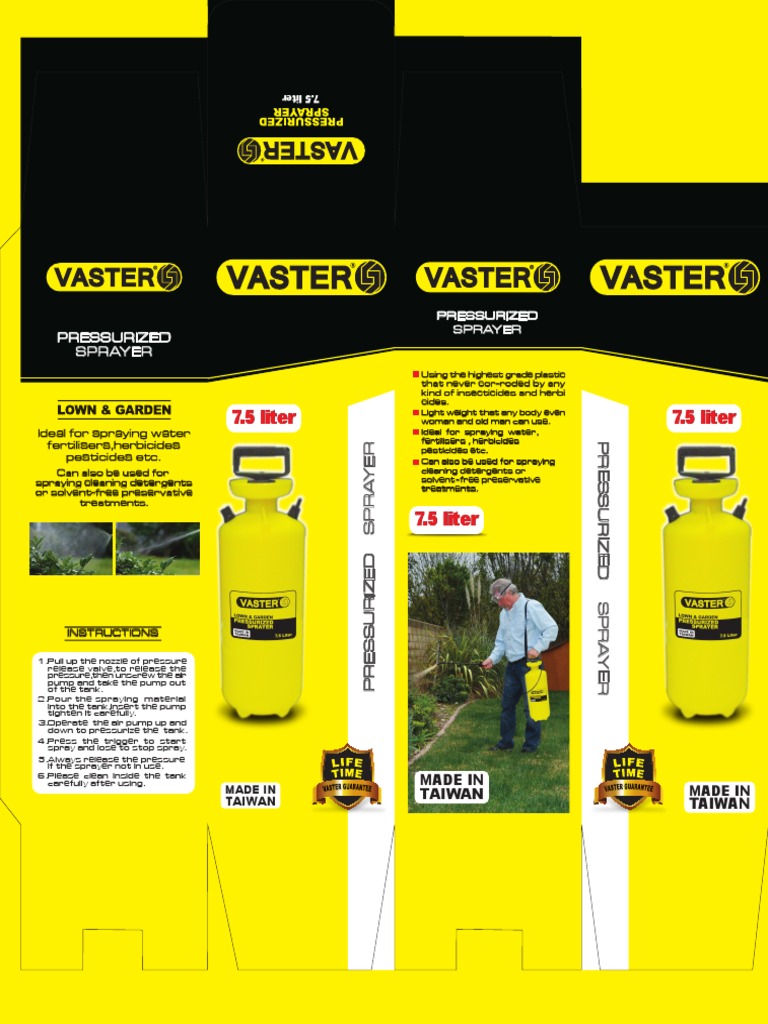 Sprayer Box (7.5 L) | PDF