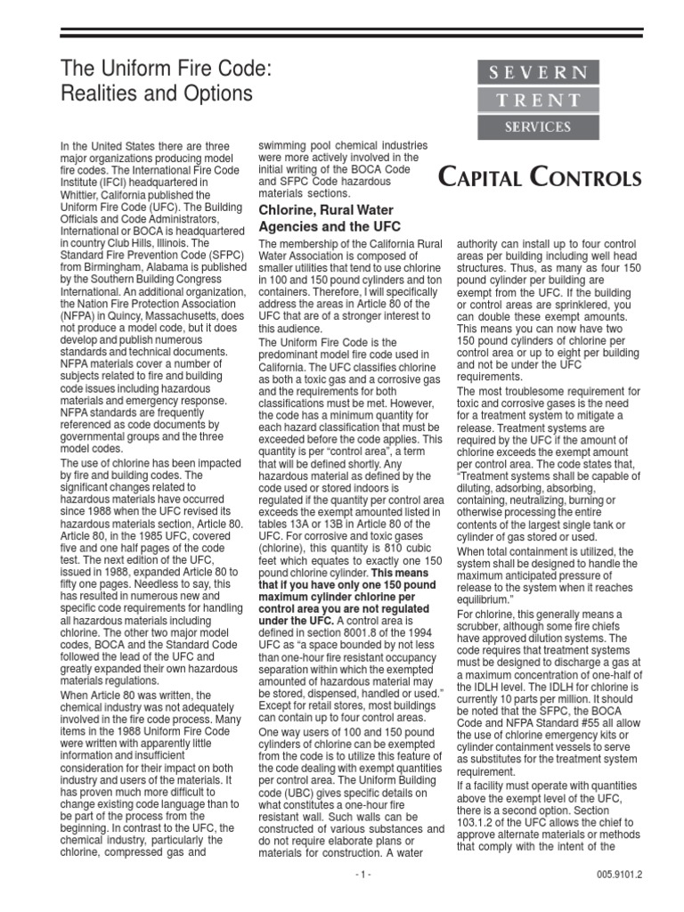 11 - Uniform Fire Code Realities and Options | Download Free PDF ...