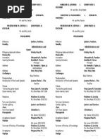 Sample Alumni Homecoming Program | PDF