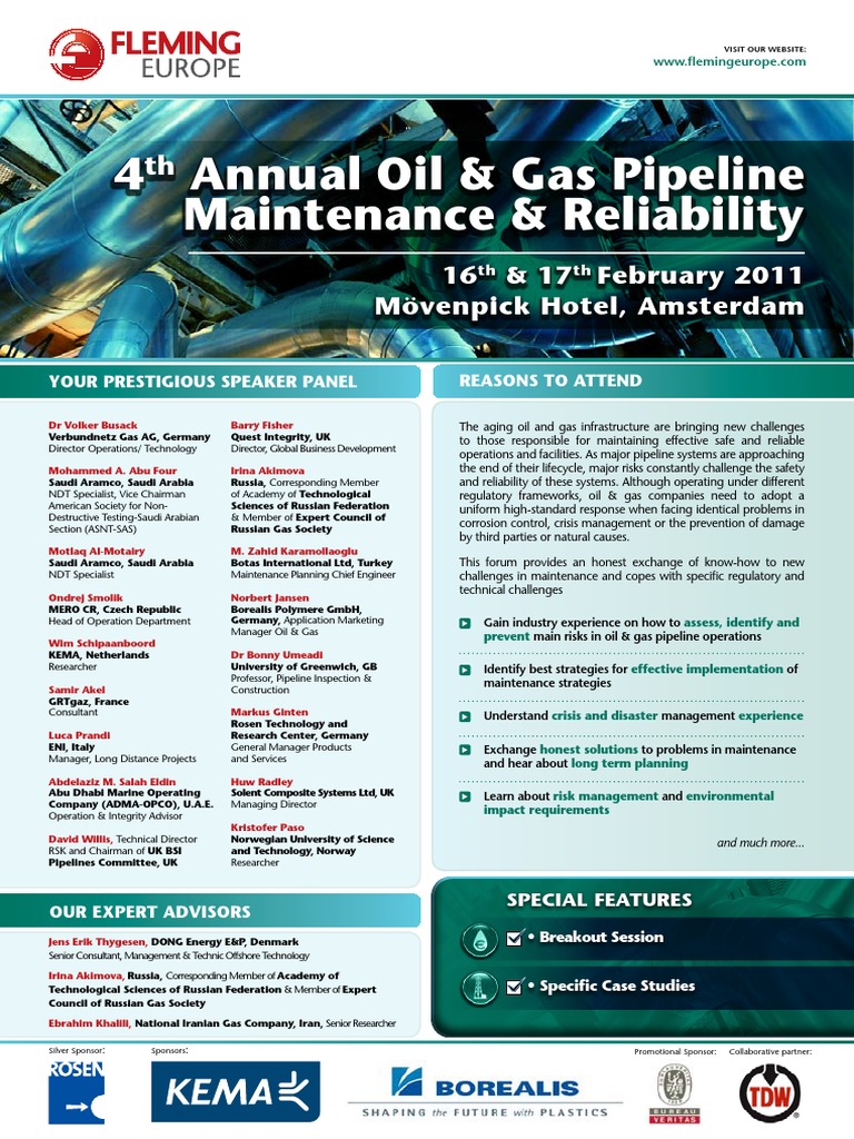 Annual Pipelines Oil and Gas Maintenance | PDF | Nondestructive Testing ...