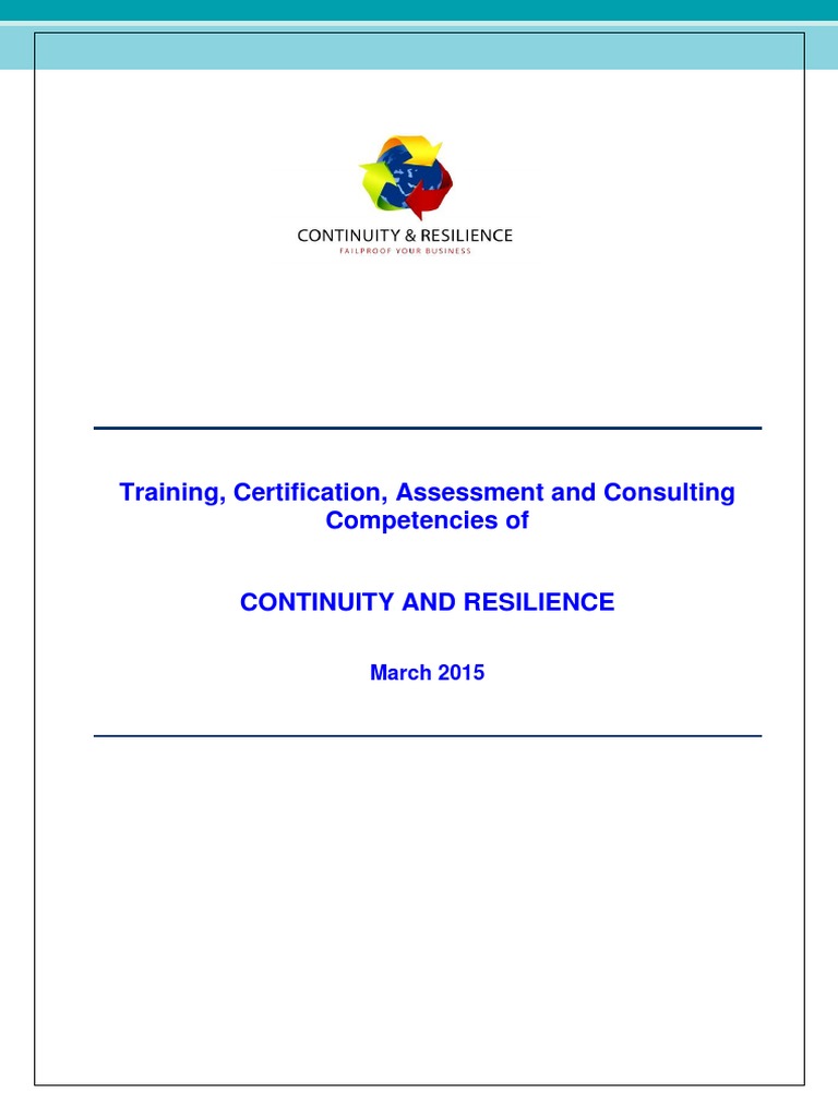 Business Continuity Training, Certification, Consulting, Asessment and ...