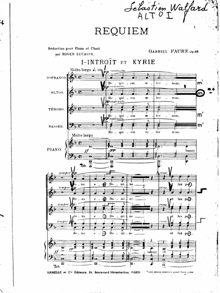 Faure Requiem | PDF