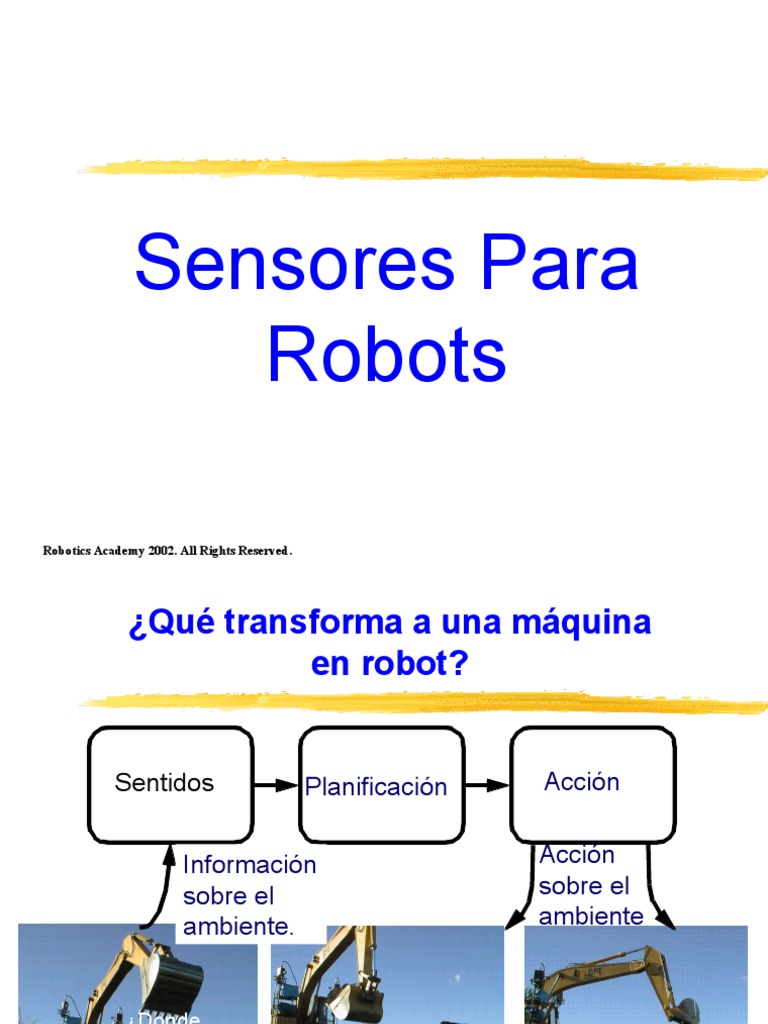Sensores para Robots | PDF | Robot | Robótica