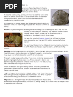 Crystal Cheatsheet - Karma Gaia | PDF