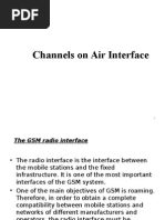 GSM Channels & Air Interface | PDF | Telecommunications | Information ...
