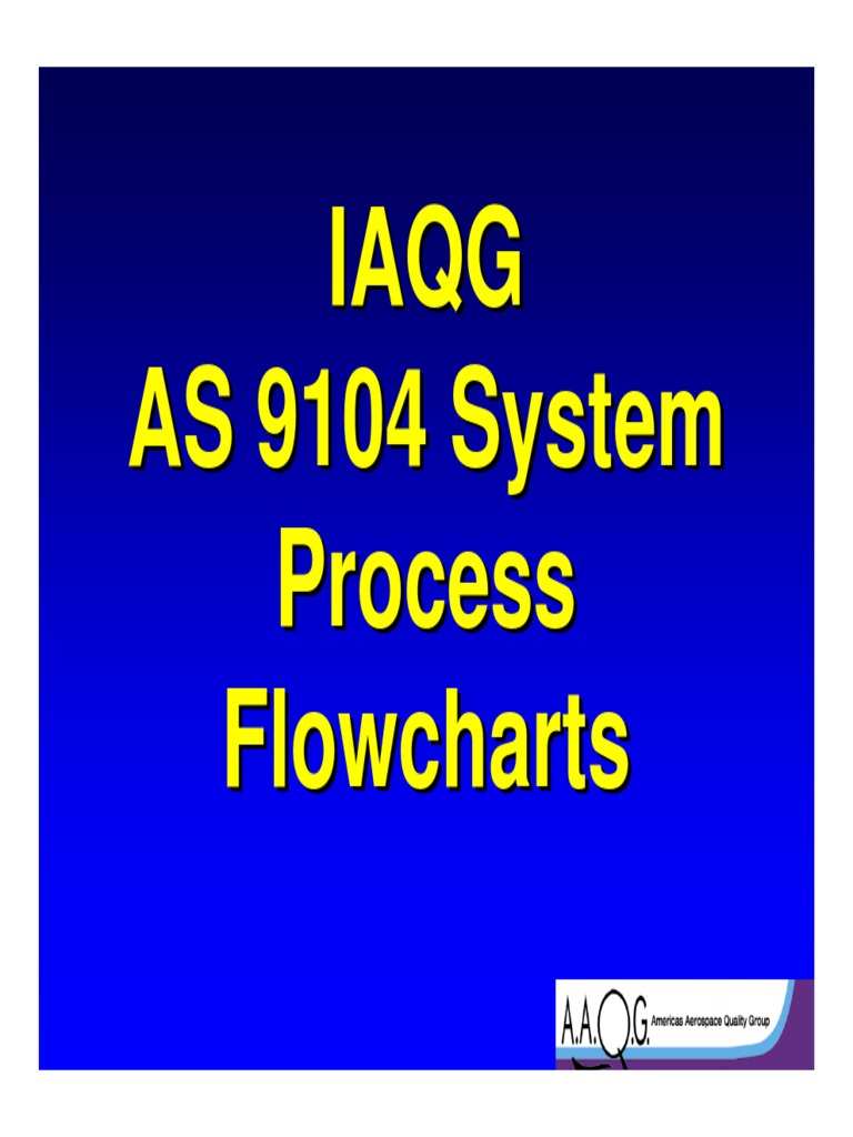 AS9104 Process Flowcharts PDF | PDF | Iso 9000 | Quality Management System