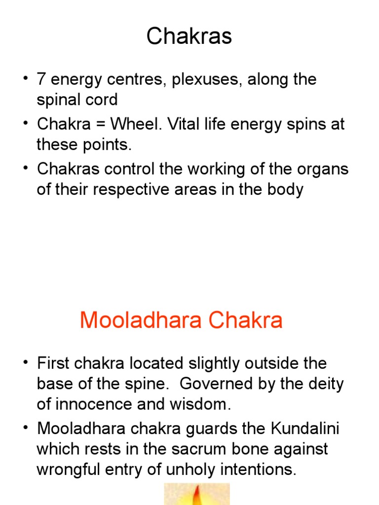 Understanding the Mooladhara Chakra | PDF | Kundalini | Chakra