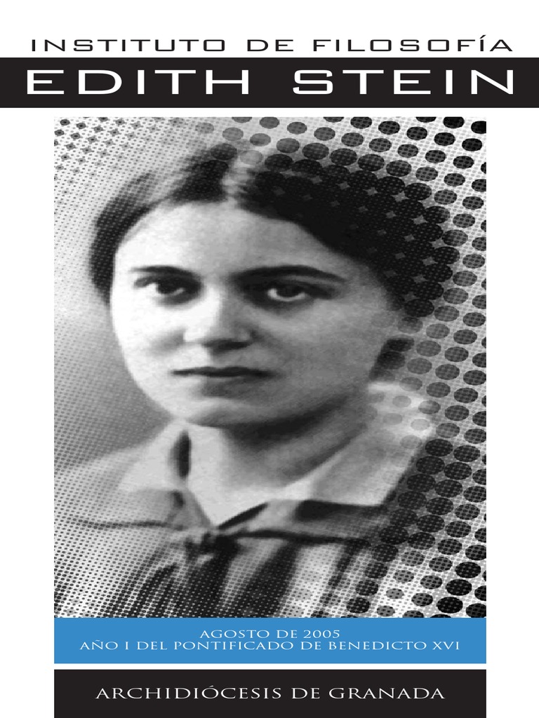 Edith Stein | PDF | Fe | Iglesia Católica