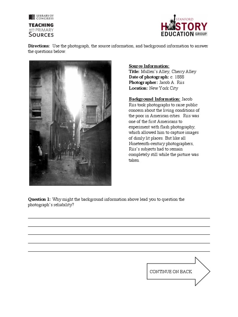 Riis Photography Assessment and Rubric | PDF | Photograph | Reliability ...
