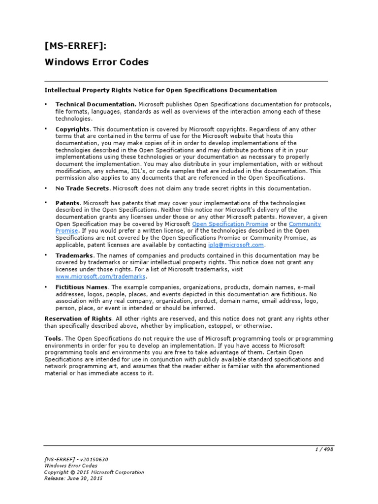 Errors | PDF | Component Object Model | Remote Desktop Services