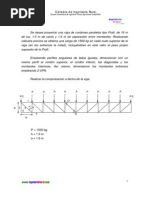 Diseño de La Cercha Tipo Pratt para Una Cubierta | PDF | Amianto ...