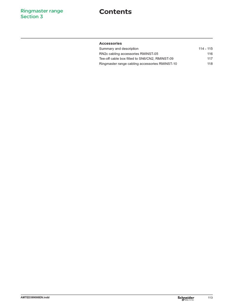 TLF Catalogue Ringmaster 135 | PDF | Fuse (Electrical) | Cable