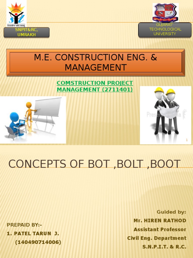 Concepts of Bot, Bolt, Boot | PDF | Investing | Business