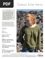 Fall Bluff Raglan Sweater - 02 18 22 | PDF | Knitting | Gauge (Knitting)
