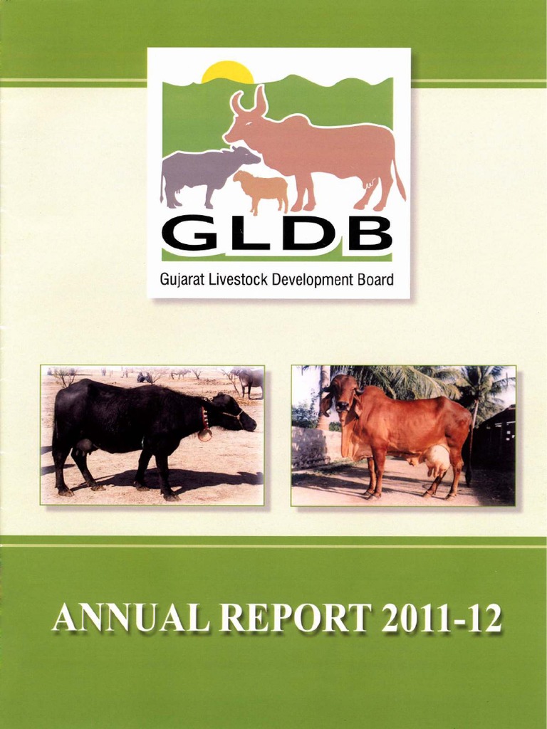 GLDB Ar 2011-12 | PDF | Livestock | Bull