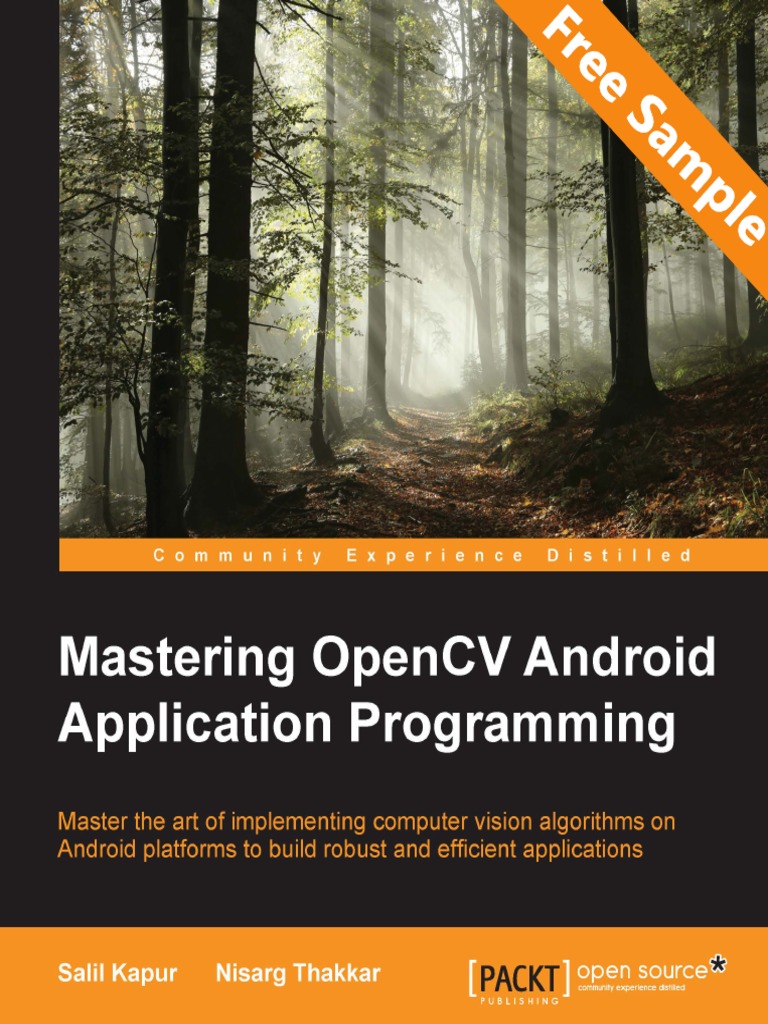 Mastering OpenCV Android Application Programming - Sample Chapter | PDF | Rgb Color Model ...