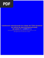 Corrección Del CAARS | PDF