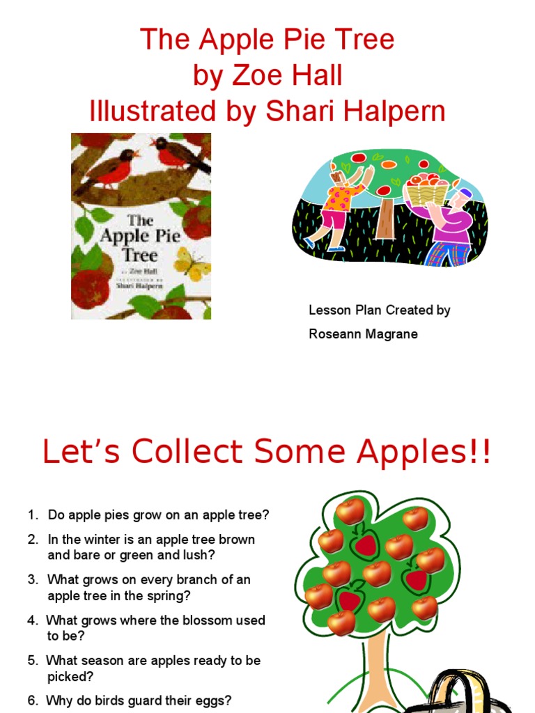 Apple Pie Tree Lesson Plan | PDF | Home & Garden