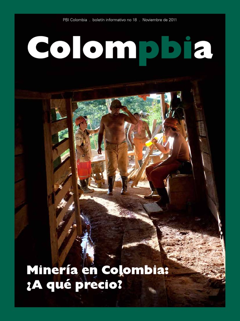 Mineria en Colombia A Que Precio | PDF | Minería | Colombia