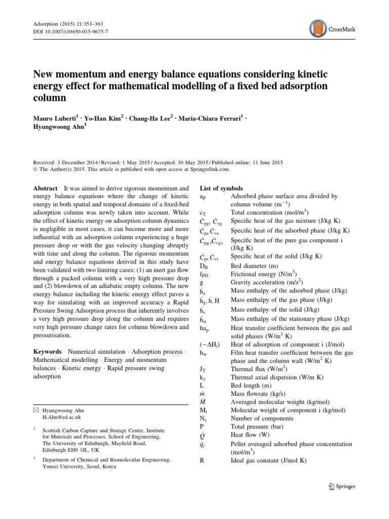 Final Published Paper | PDF | Adsorption | Gases