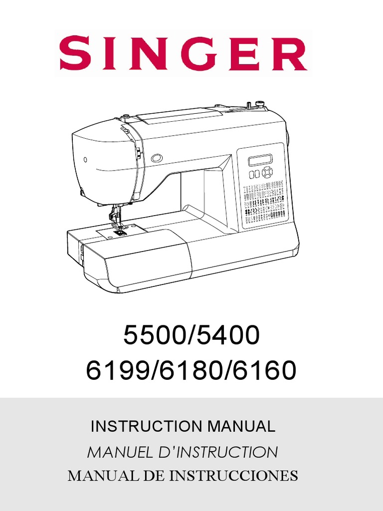 Singer Manual | PDF | Sewing Machine | Sewing