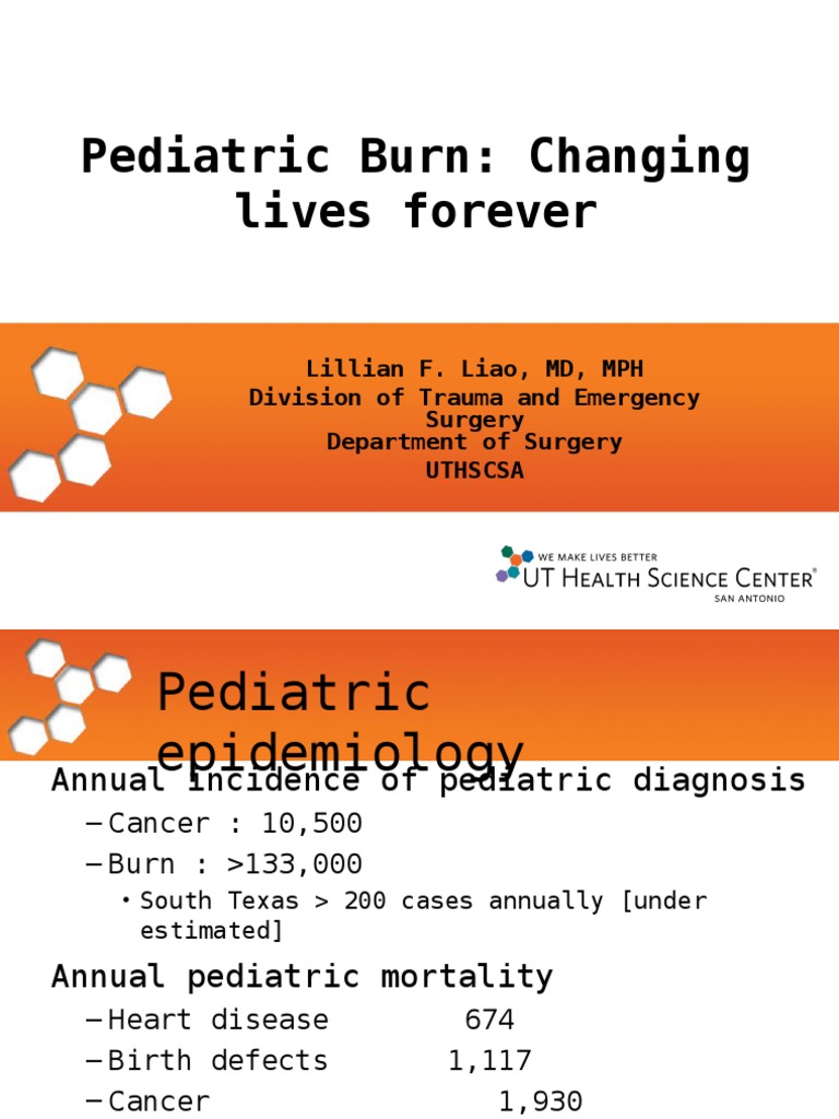 Pediatric Burns Powerpoint | PDF | Burn | Major Trauma